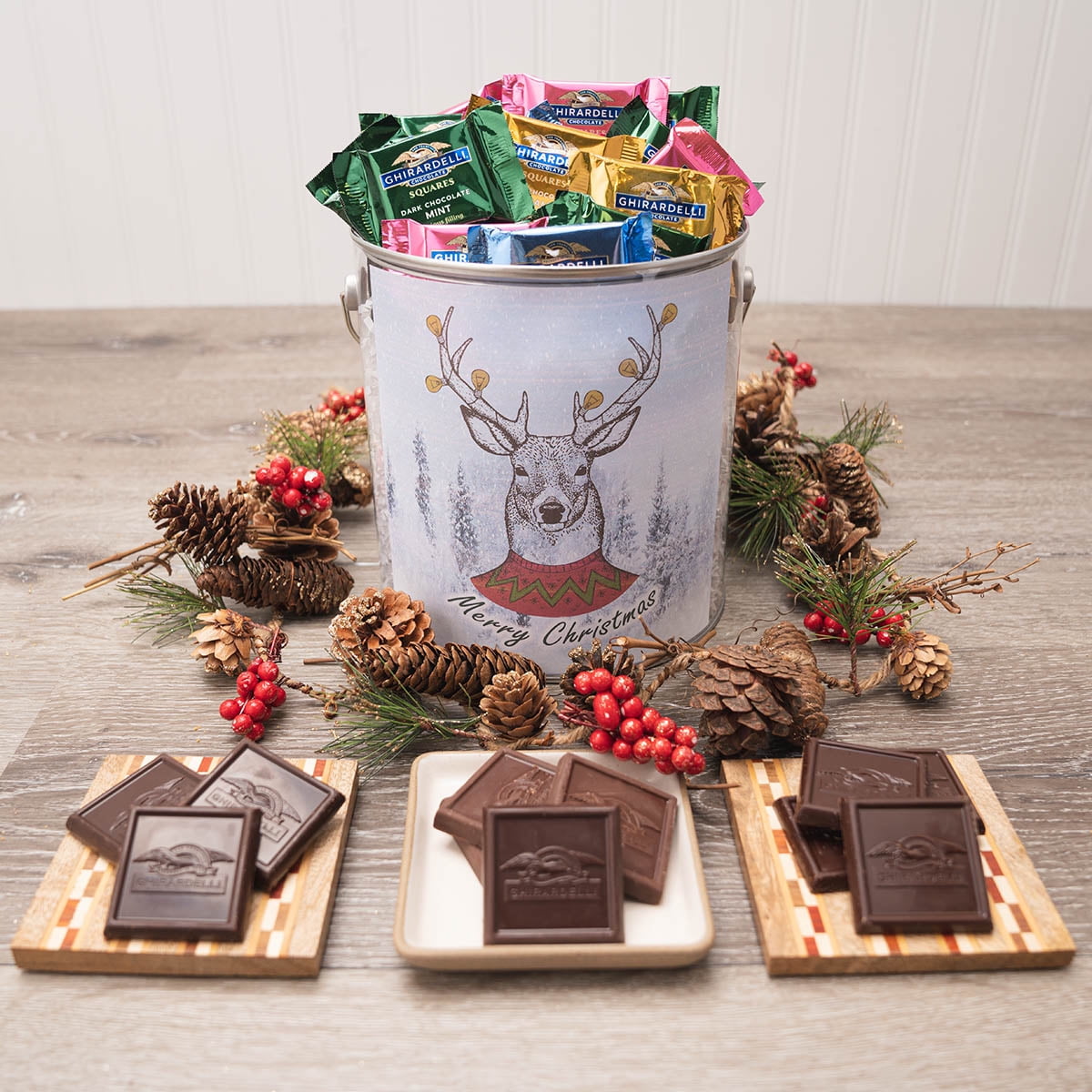 Run, Run Rudolph Chocolate Gift Tin, 30 piece assortment - Walmart.com