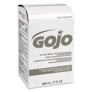 GOJO 1200 ml Refill Clear LTX Fragrance-Free Mild Foam Hand Wash ...