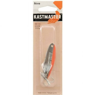 Kastmaster 1/4 oz Chrome with Silver Tape - Walmart.com