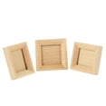 OUNONA 3Pcs Miniature Picture Frames Miniature Photo Display Dollhouse ...