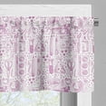 Ambesonne Sketch Valance Pack of 2, Vintage Vibe Science Pattern, 42 ...