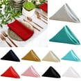 Farfi 6Pcs Dinner Napkins Careful Trim Soft Fabric Neat Decorative ...