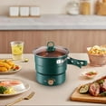 OhhGo Electric Hot Pot, Folding Non-Stick Cooking Hot Pot Noodles ...