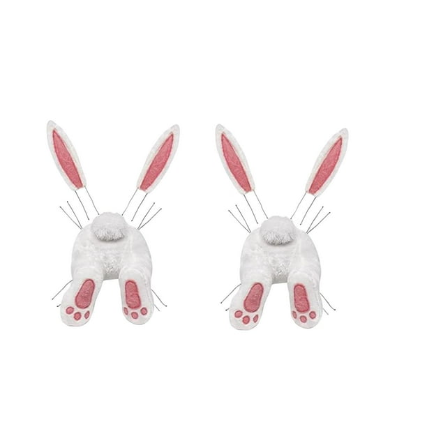 Easter Bunny and Ears DIY Garland & Easter Egg Hanging Ornament pink ...