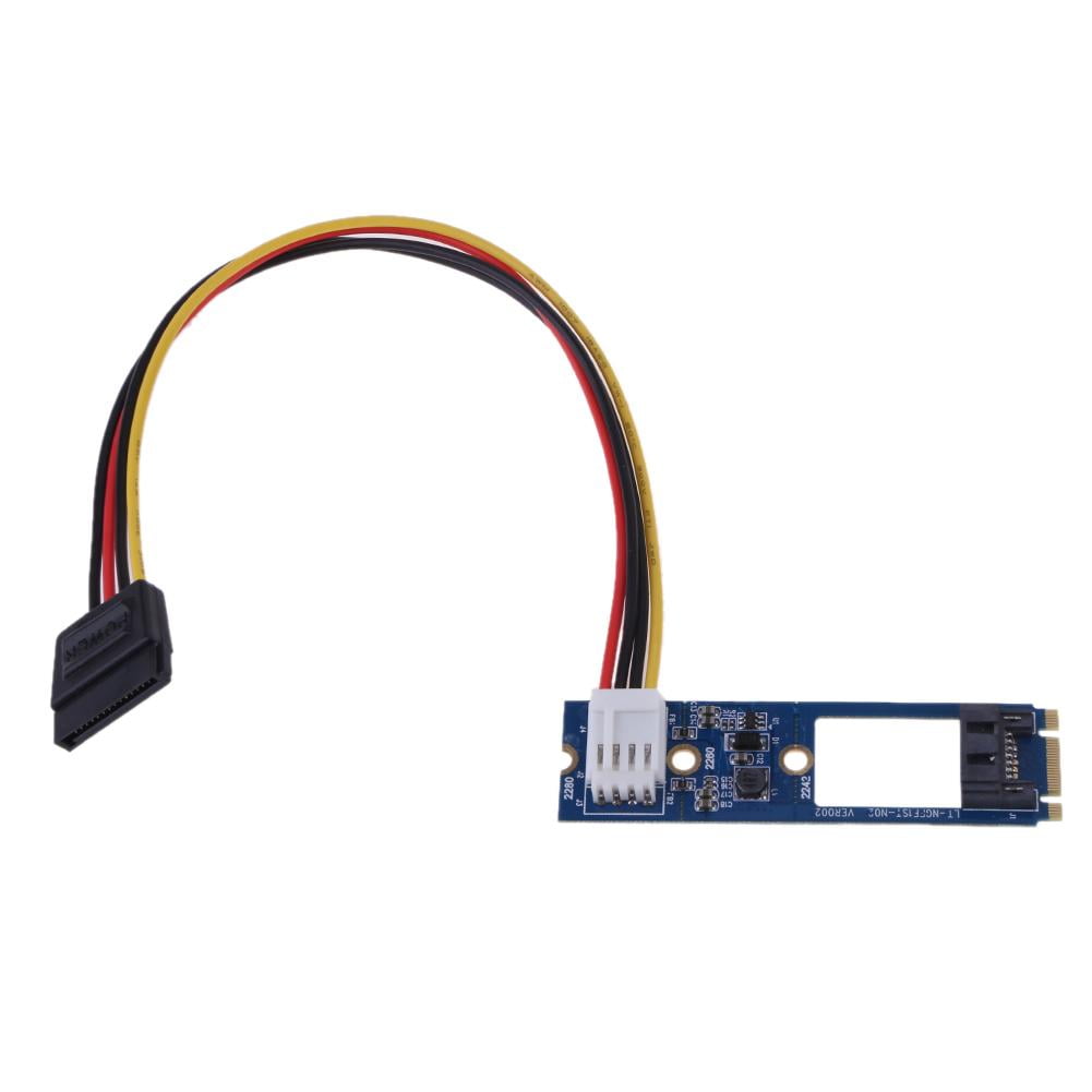 Adaptador Tarjeta Convertidora M.2 SATA A SATA M2 A SATA 7 Pines Con ...
