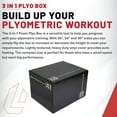 Lifeline Fitness 3-in-1 Foam Plyo Box Set - 16", 20", 24" Surfaces ...