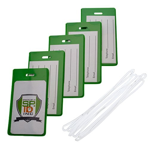 Backpack ID Tags Set of 5 - Instant Bag & Luggage Recognition by ...