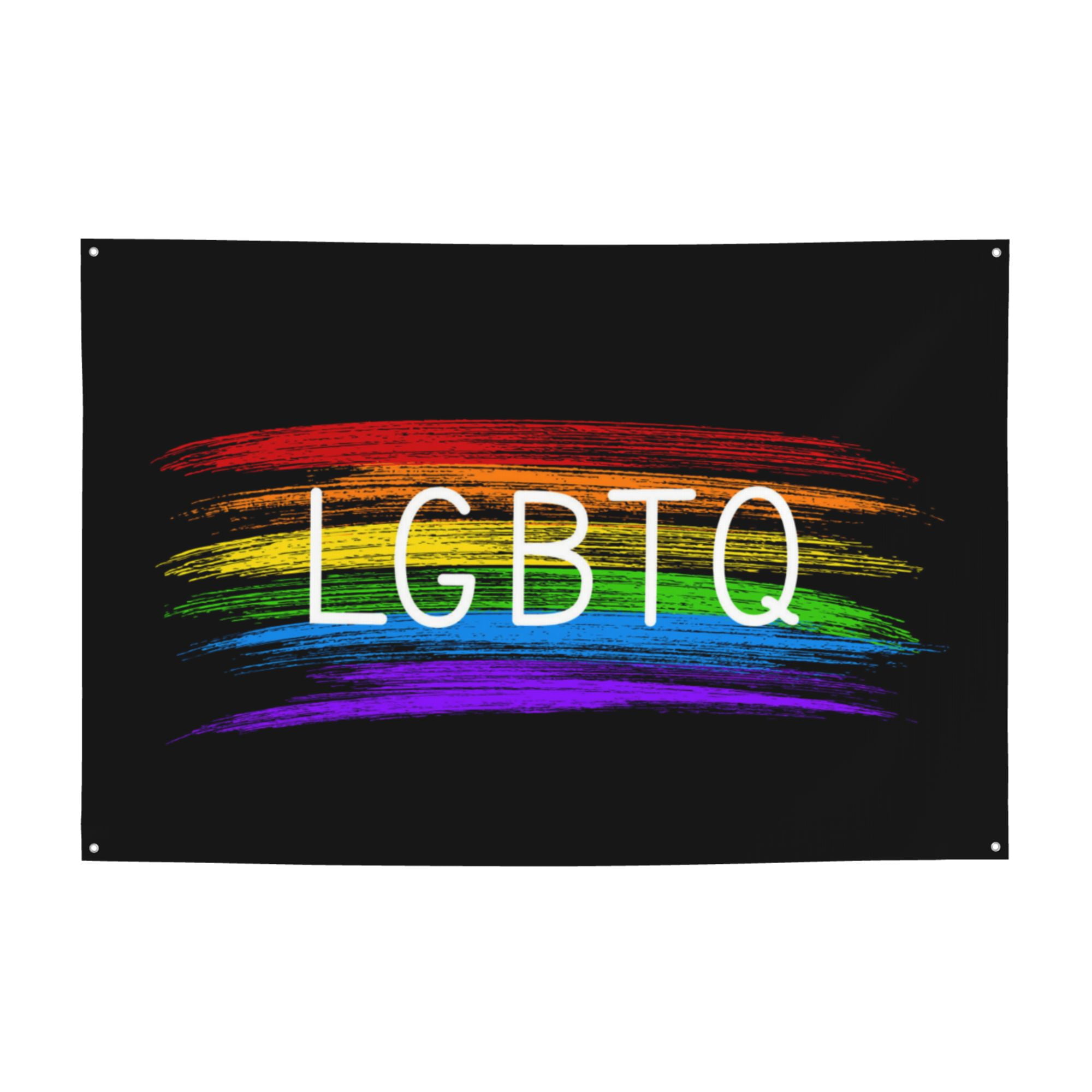 DouZhe Rainbow LGBTQ Sign Banner, Pride LGBT Hanging Banners Backdrop ...