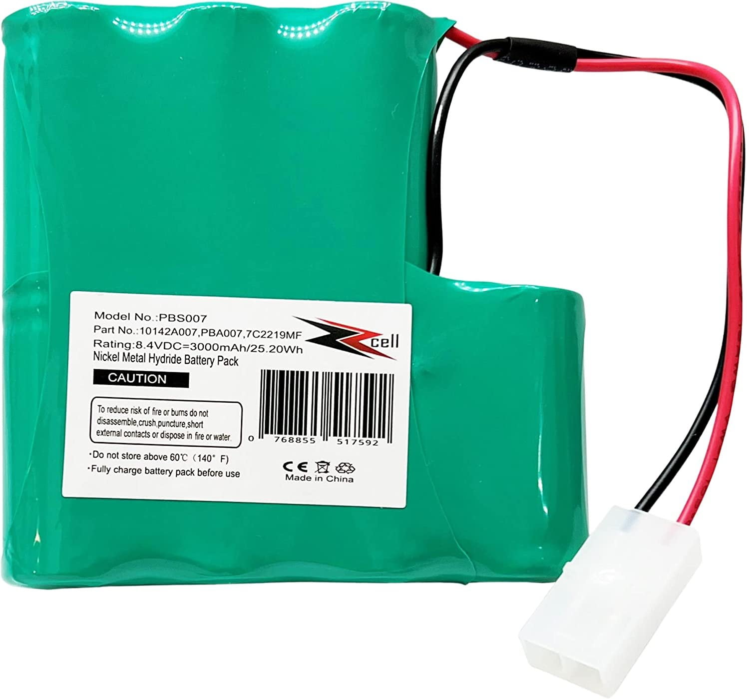 ZZcell Battery Compatible with Pool Blaster Max Water Tech Vacuum ...