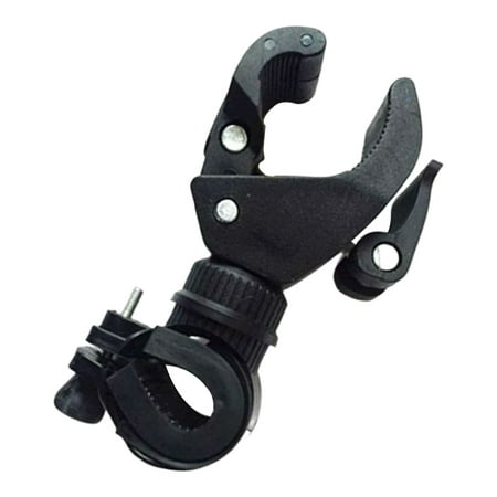 Goriertaly 360 Degrees Rotating Adjustable Flashlight Holder Bike Mount ...