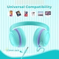 Kids Headphones,Wired Headphones for Kids with Safe Volume Limiter ...