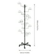 1 PCS Black Freestanding Hat Rack, Hat Display Rack, Hat Display Stand ...