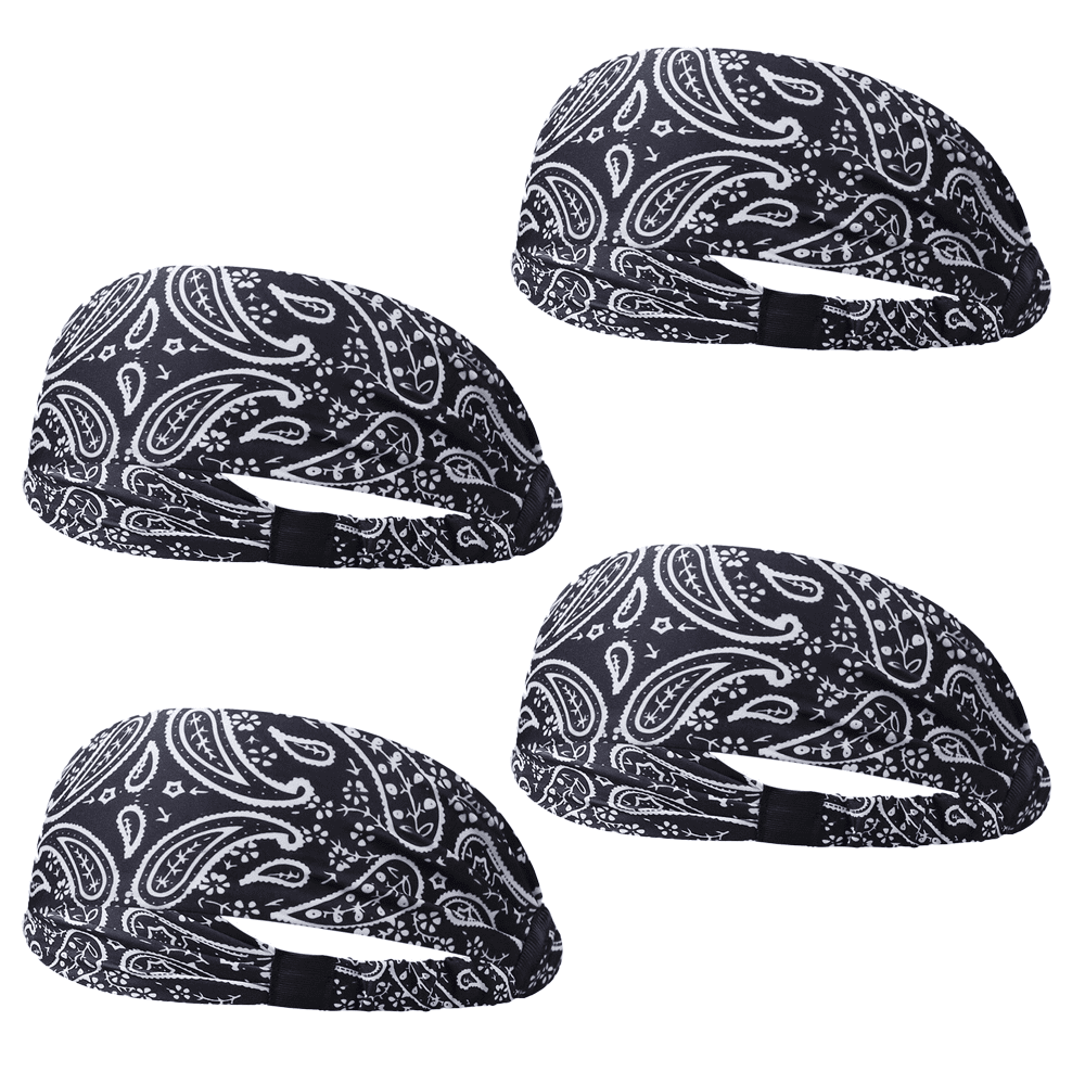 Wide Headbands for Women, Boho Bandeau Head Bands, Workout Head Wraps ...