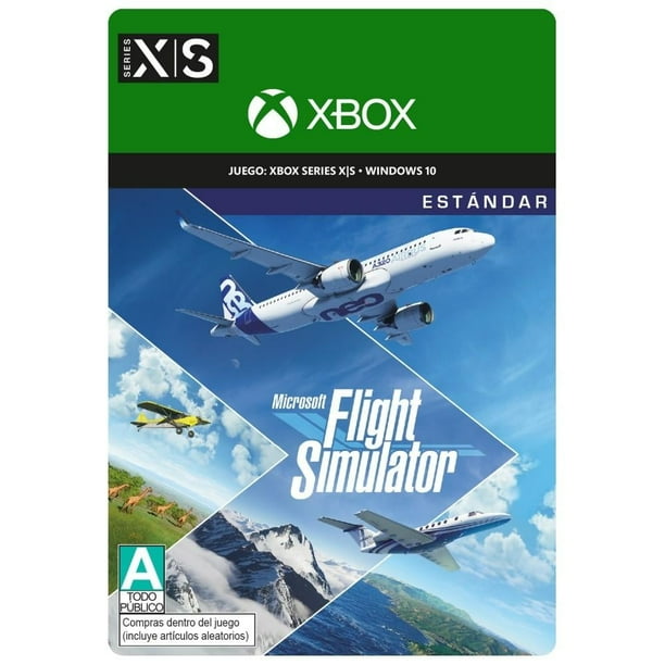 Microsoft Flight Simulator Windows 10 y Xbox Series X I S Código ...