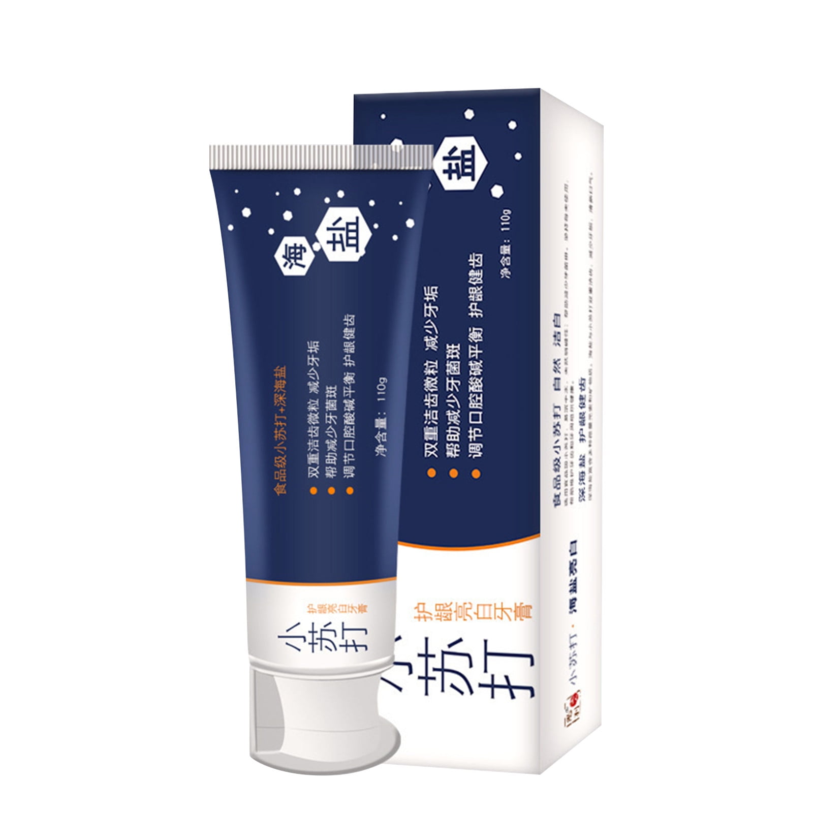 Pasta de dientes, Pasta de dientes con bicarbonato de sodio, Sal marina ...