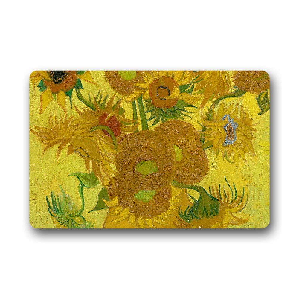 CADecor Sunflower Doormat Indoor Outdoor Floor Rug 30x18 inches ...