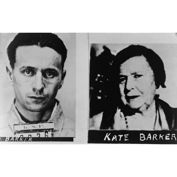 Kate 'Ma' Barker (1872-1935) And Her Youngest Son History (24 x 18 ...