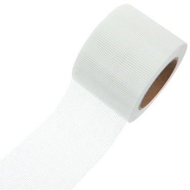 65 FT x 2" Self Adhesive Fiberglass Cloth Tape White Mesh Roll for ...