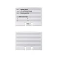 TELINDEX Desk Address Card File Holds 500 4 1/8 x 2 7/8 Cards, Graphite ...