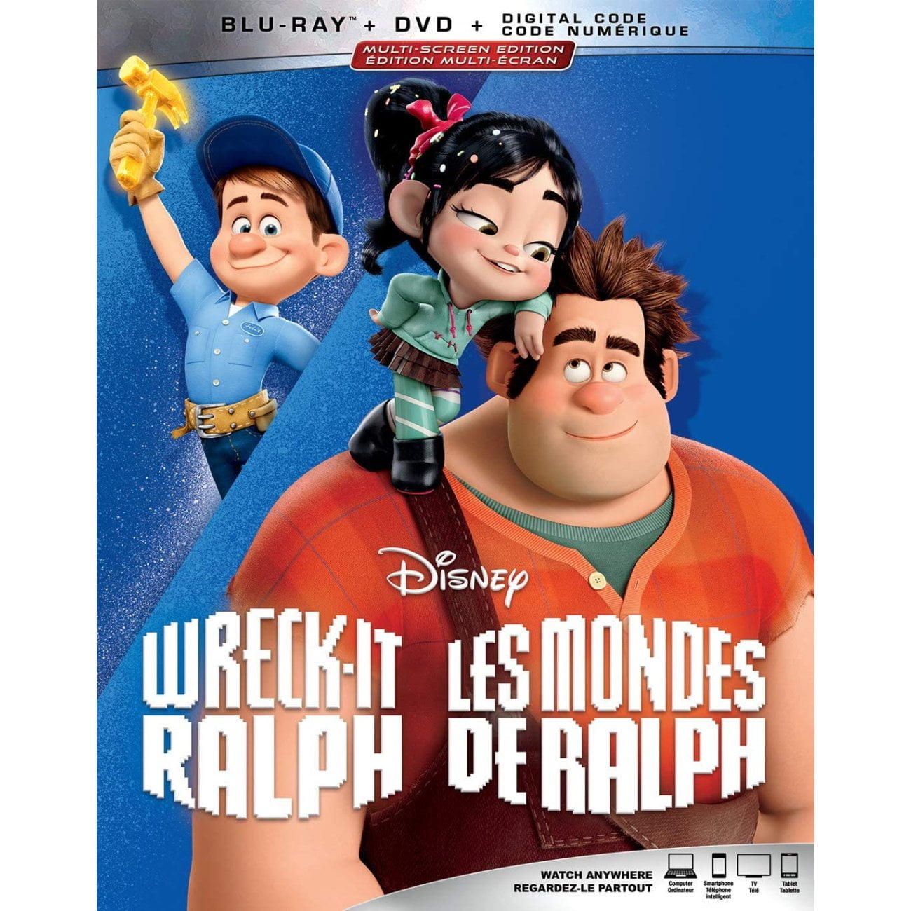 Disney's Wreck-It Ralph [Blu-ray + DVD + Digital] | Walmart Canada