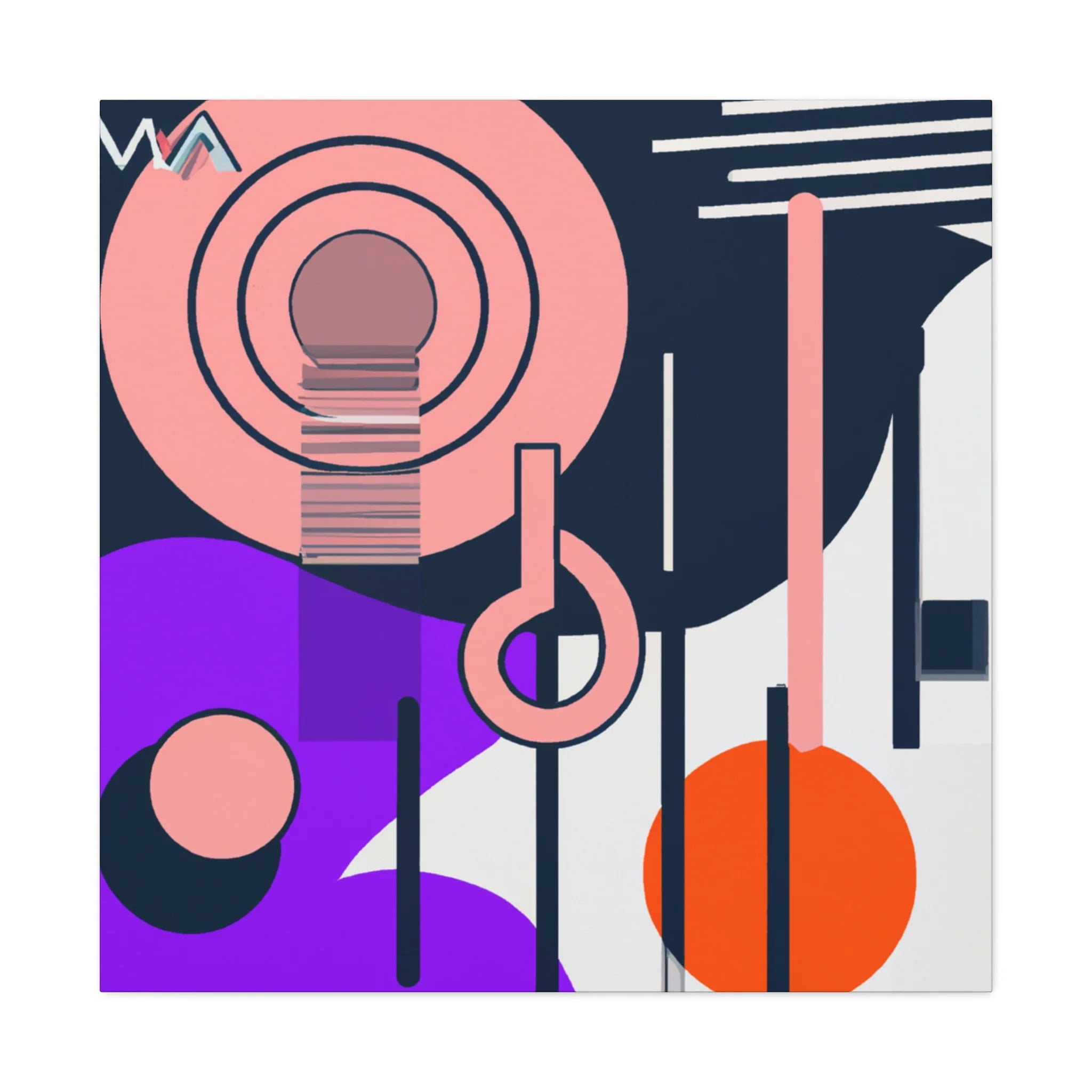 Technicolor Dreamscape - Canvas - Walmart.com