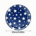 Kiddiway 4th of July Paper Plates - American Flag Plates 10 Count ...