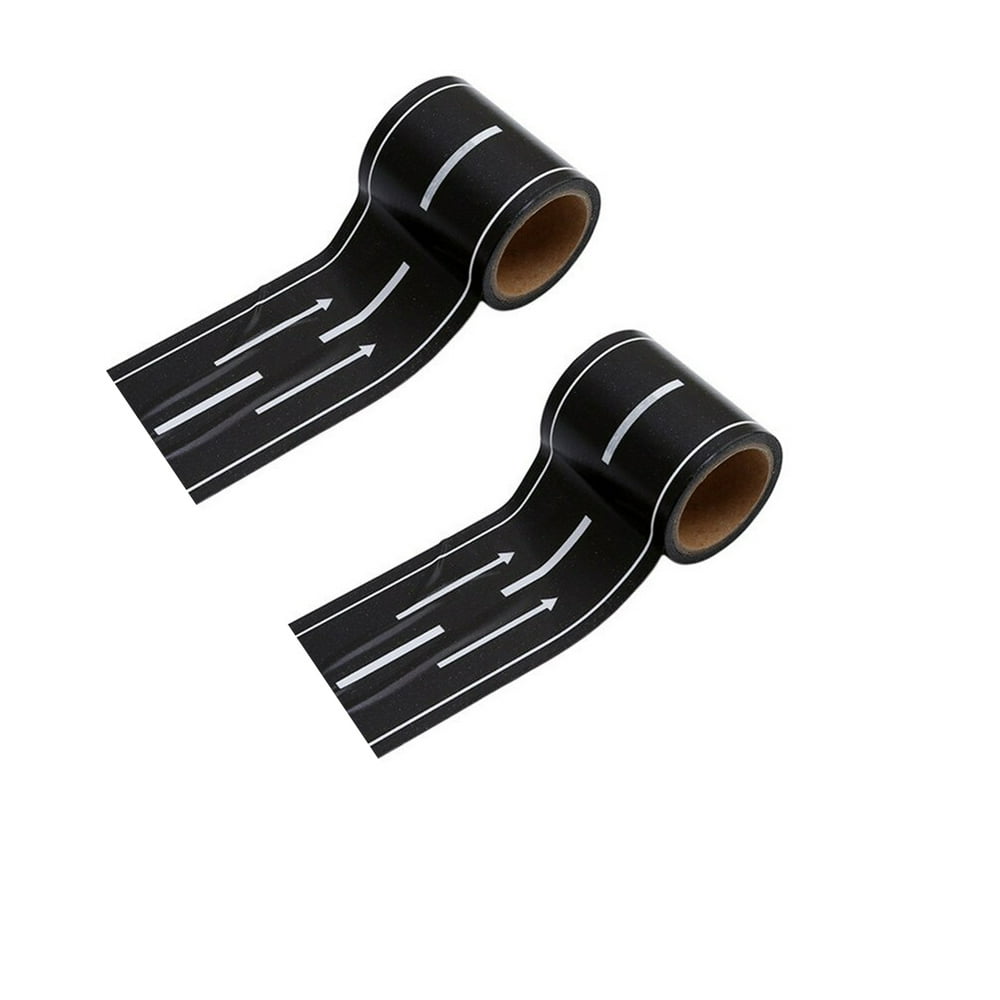 Race Car Track Road Tape Kids Toy Train Tape Sticker Roll for Cars ...