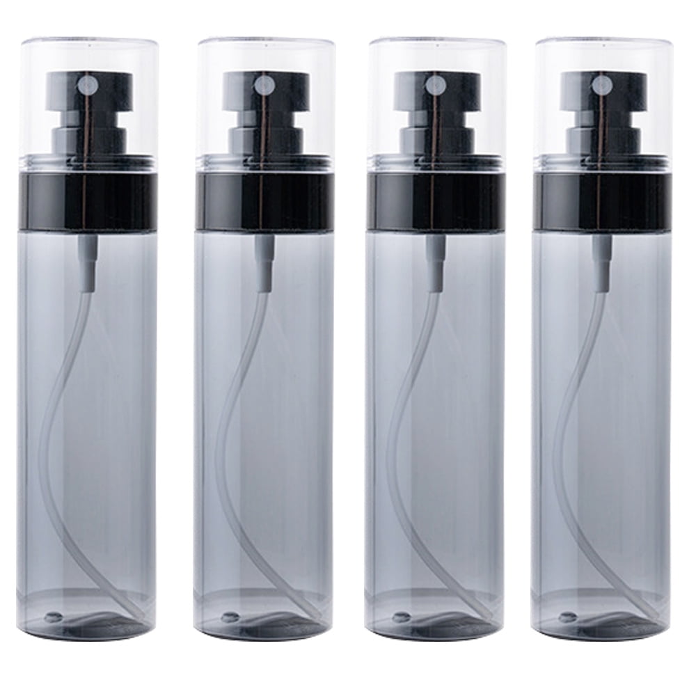 4PCS Travel Spray Bottles Refillable Empty Clear Plastic Spray Bottles ...