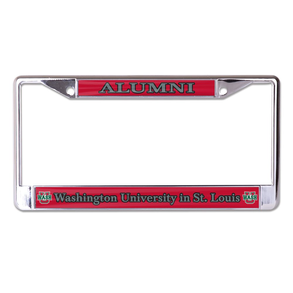 Washington University in St. Louis Alumni Chrome License Plate Frame ...