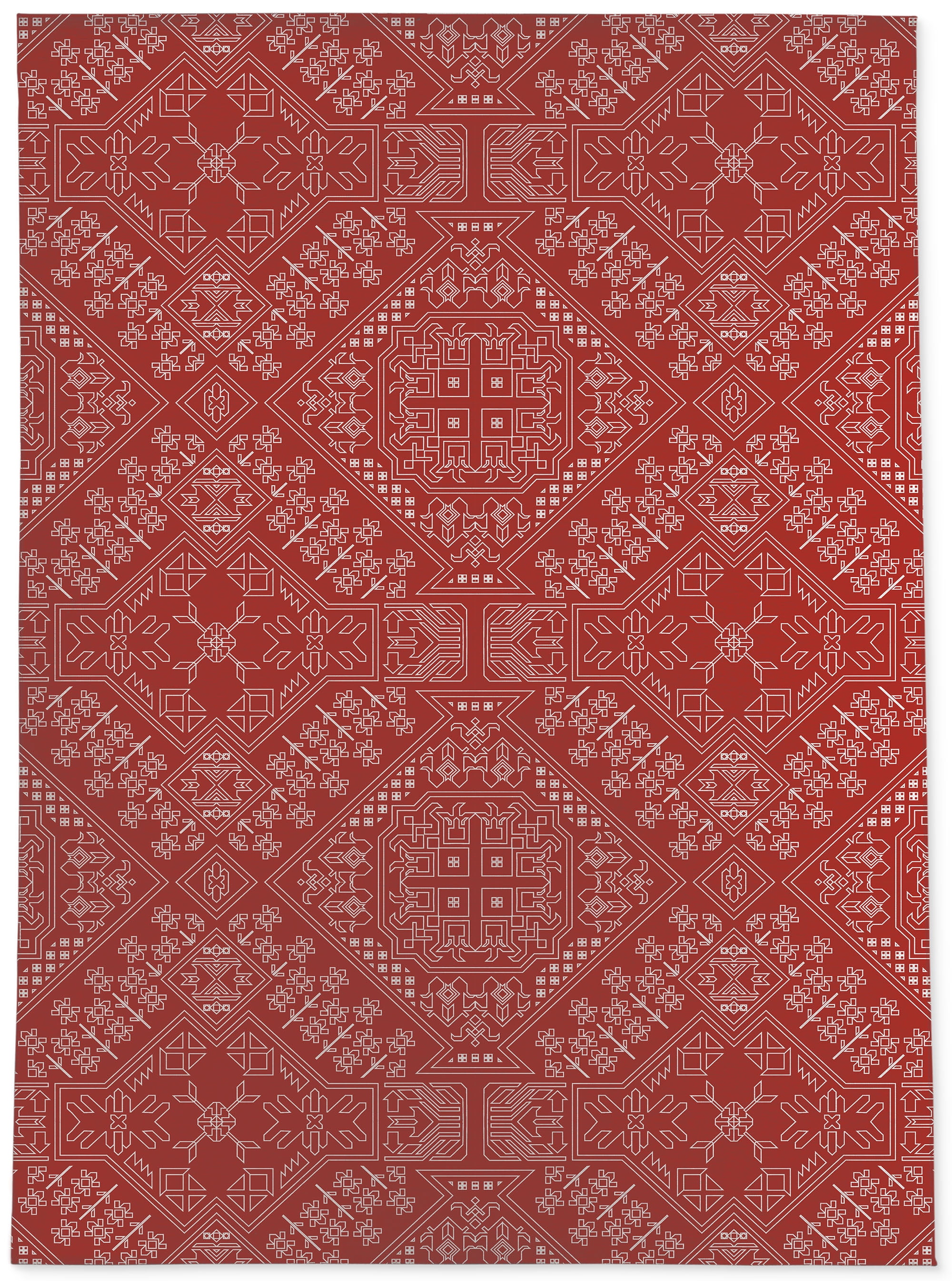 Baybar Terracotta Area Rug by Kavka Designs - Walmart.com