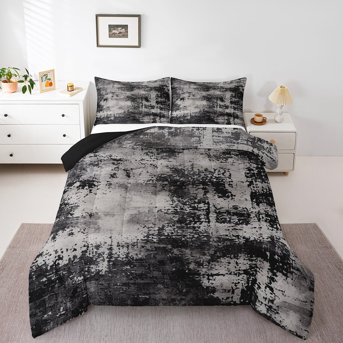 Click here for Yst Modern Abstract Twin Comforter Set For Kids Bo... prices