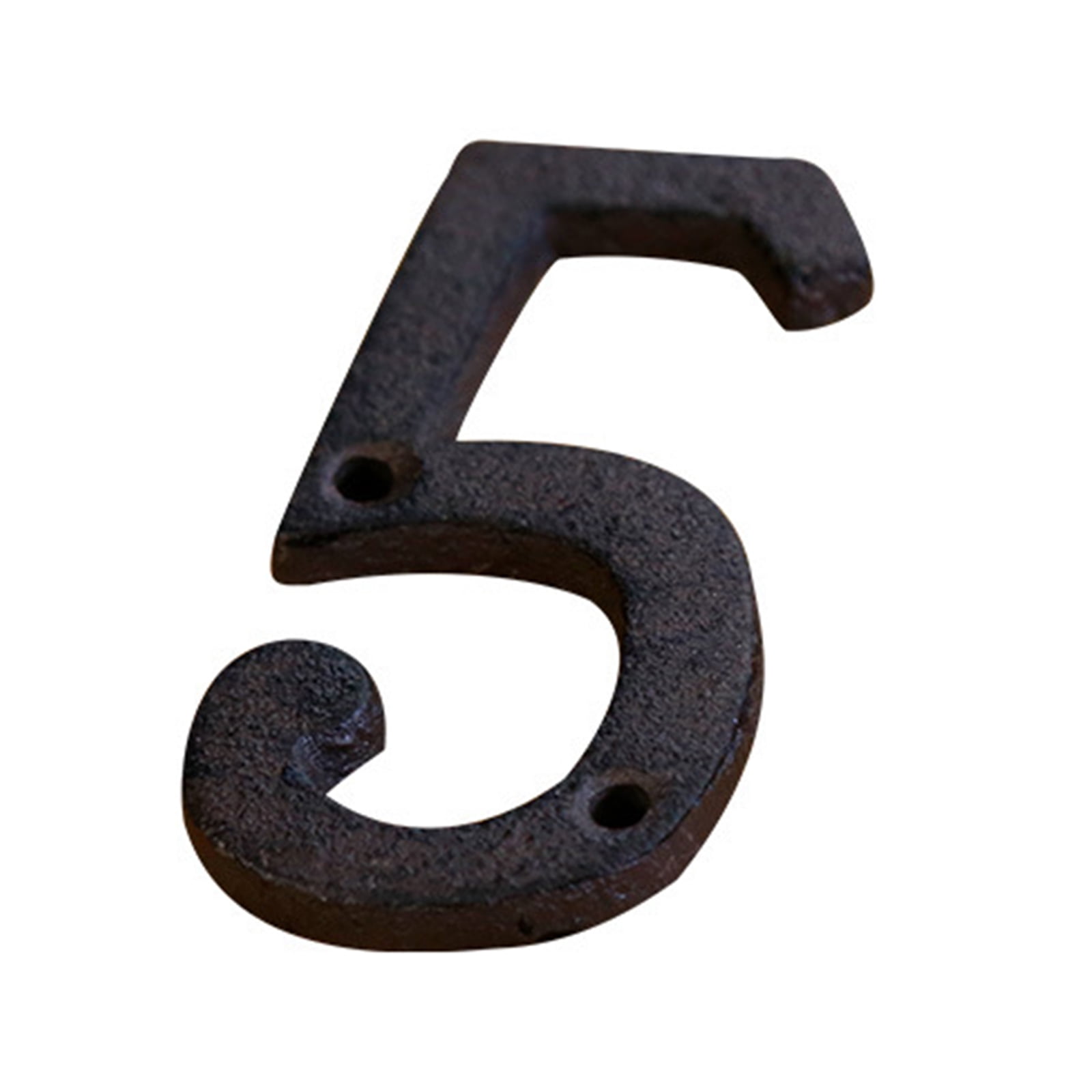 Address DIY House Plate Letter Alphanumeric Numbers Doorplate Wall ...