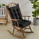 Sweet Home Collection 2 Piece Tufted Non Slip Rocking Chair Cushion Set ...
