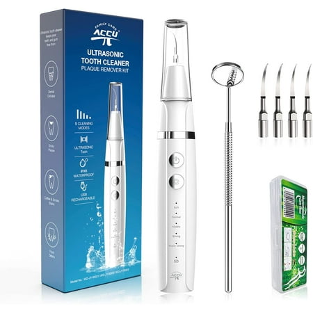 Tartar Remover for Teeth - Ultrasonic Tooth Cleaner, Electric Dental ...