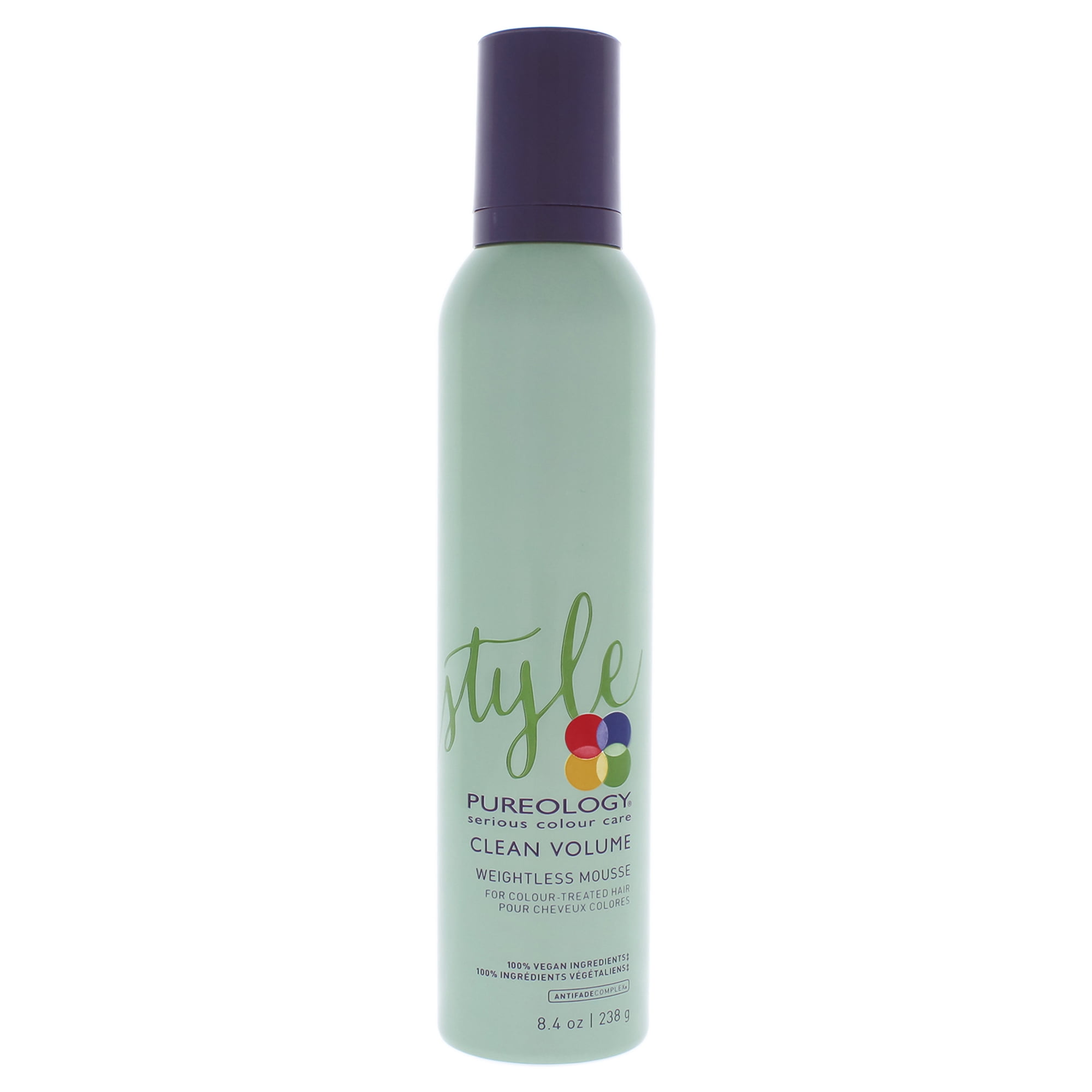 Clean Volume Weightless Mousse by Pureology for Women - 8.4 oz Mousse ...