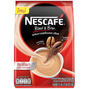 4 Packs 3 in 1 MOCHA Coffee Latte - Instant Coffee Packets - Single ...