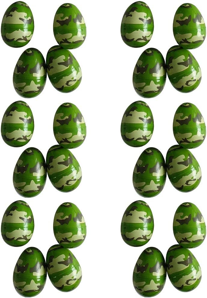 Camouflage Camo Easter Egg Hunt Eggs - 24 ct fillable Plastic - Walmart.com