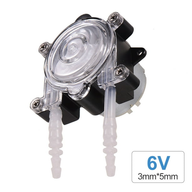 DC DIY Dosing Pump Mini Peristaltic Dosing Head Self-Priming Function ...