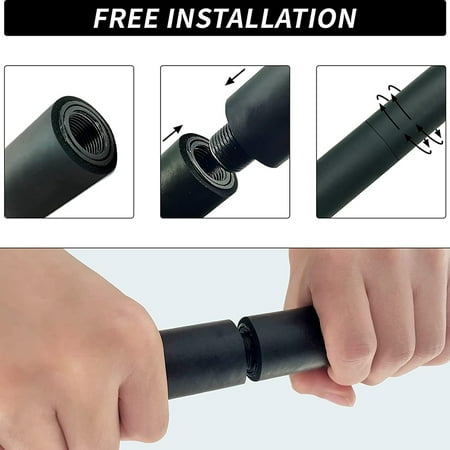 Fitness Resistance Bar Stainless Steel Muscle Power Exercising ...