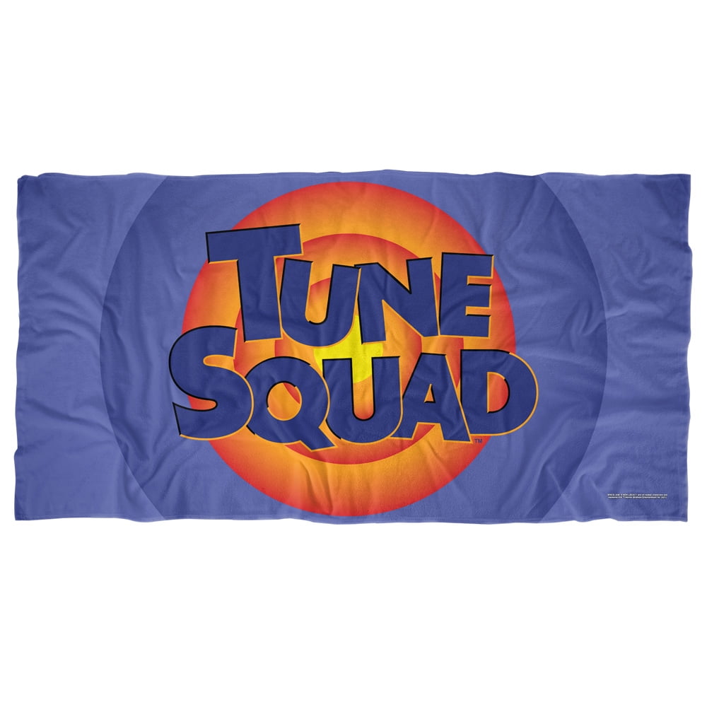 Space Jam: A New Legacy Tune Squad Logo Officially Licensed Beach Towel ...
