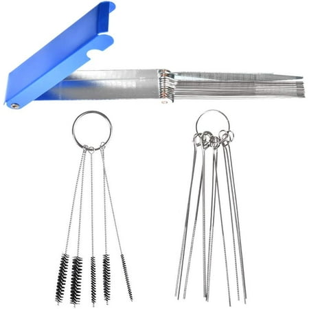 SICED Carburetor Jet Cleaning Kit - 13 Cleaning Rods, 10 Needles + 5 ...