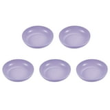 dajkiuy Inner Plates,5.7 Inch Impregnable Dinner Plates Set Of 5,BPA ...