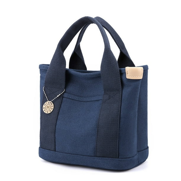 Small Tote Bag for Women Wear Resistant Zipper Handbag with Short ...