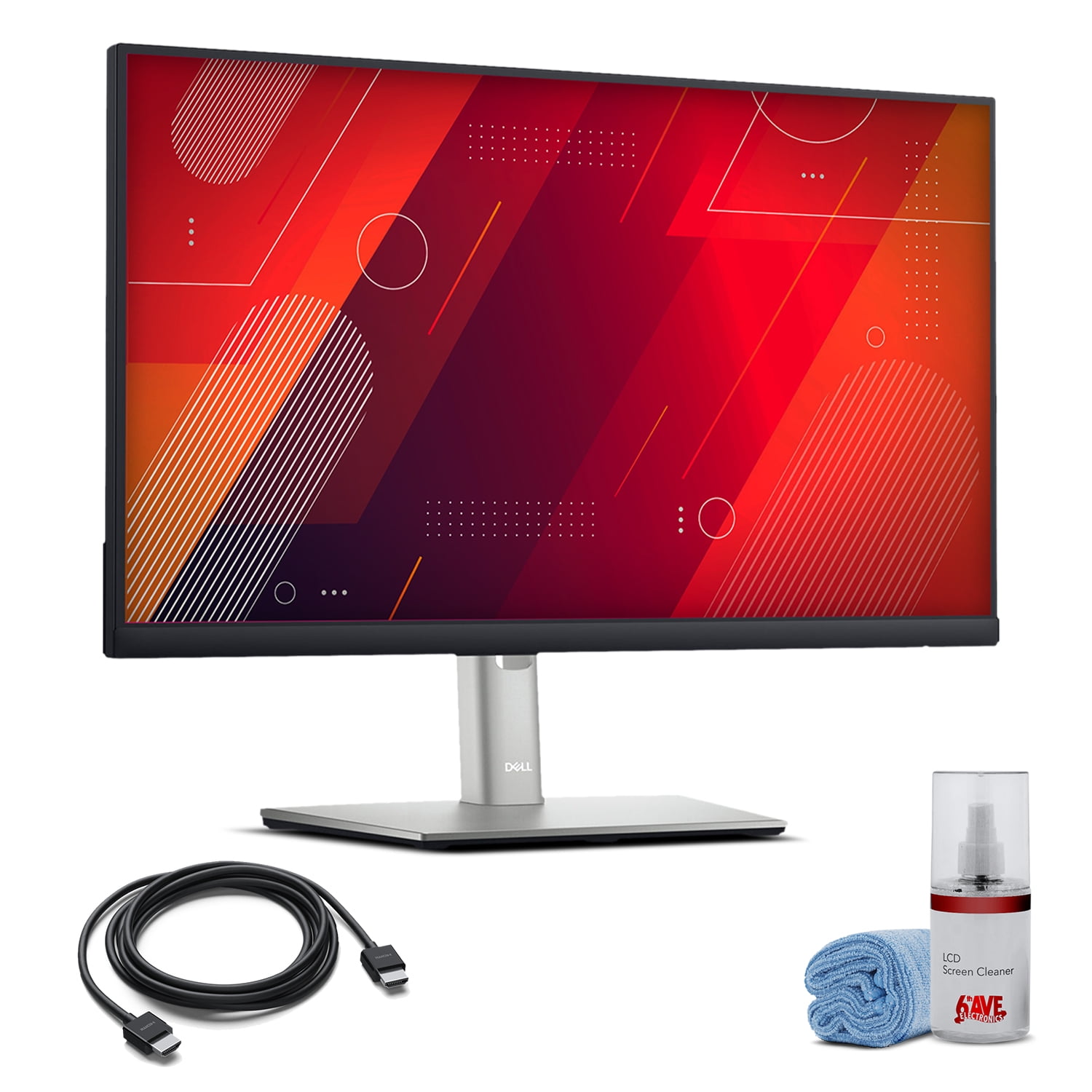 Dell P2222H 22" Full HD 1080p, 16:9 IPS Monitor (P2222H) + HDMI Cable ...