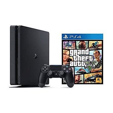Restored PlayStation 4 1TB Slim Console And Extra Wave Blue Dualshock 4 ...