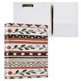 2 Pack PVC Round Ring Binders, 200 Sheet Capacity D-Ring File Folder ...