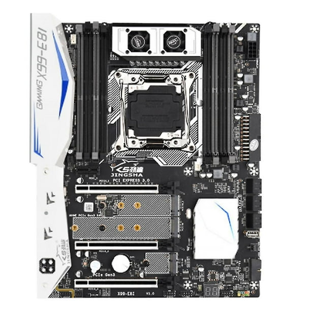 Jingsha X99 E8i Motherboard For Intel Xeon E5 Lga2011 3 Ddr4 Ecc Reg