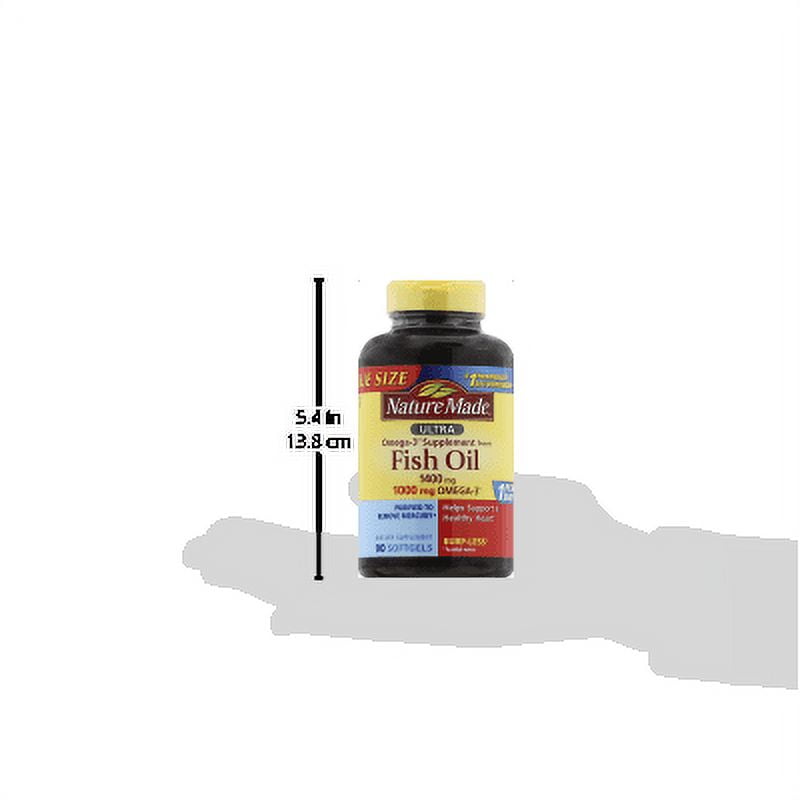 Nature Made Ultra Fish Oil - Burp-Less 1,400 Mg 90 Nepal | Ubuy