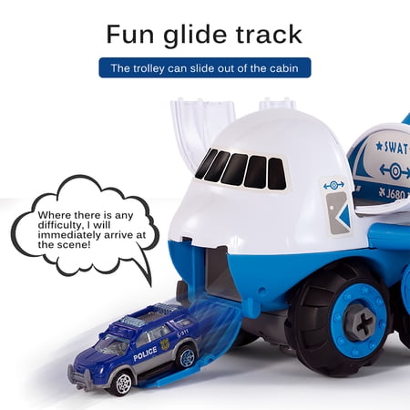 Children Aircraft Toy Track Inertia interesting home car Toy plane ...