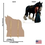 Advanced Graphics Merida and Angus - Brave Standup Cardboard Cutout ...